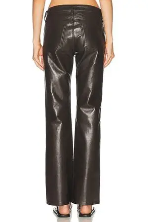 Citizens Of Humanity Genova Low Rise Bootcut Trousers - Chocolate