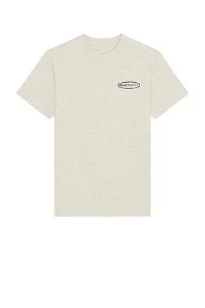 QUIET GOLF Pro Shop T-shirt - Ash