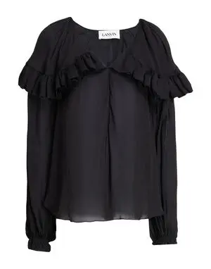 LANVIN Polyester Ruched Top