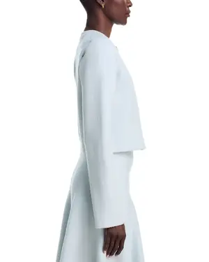 Brandon Maxwell The Ryder Wool Knit Jacket