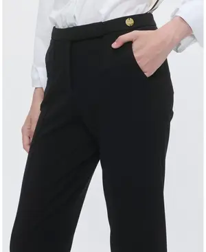 CALLAS MILANO Cory Jersey Slim Pant - Black