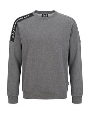 EA7 EA7 Crewneck Sweatshirt With Logo Detail Grey
