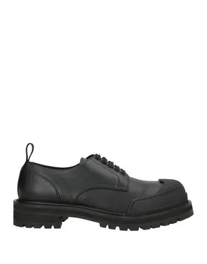 Marni Lace-up Leather And Rubber Oxford Shoes