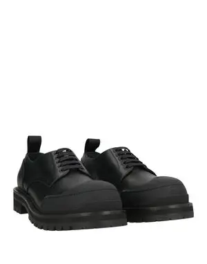 Marni Lace-up Leather And Rubber Oxford Shoes