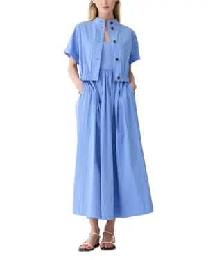 Lafayette 148 New York Short Sleeve Cropped Jacket