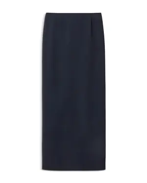 Lafayette 148 New York Straight Maxi Skirt - Ink