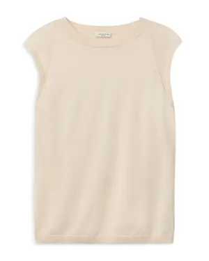 Lafayette 148 New York Crewneck Raglan Knit Top