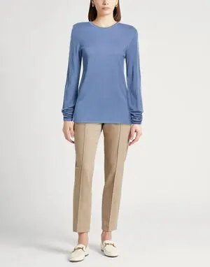 Majestic Filatures Cashmere Crewneck Sweater - Blue