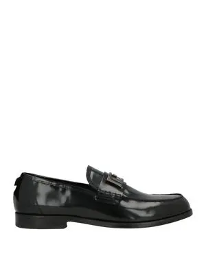 GIOVANNI CONTI Leather Loafers With Appliqués