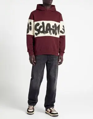 DISCLAIMER Hooded Sweatshirt With Logo Detail - Red