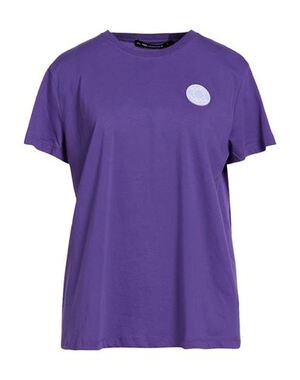 Karl Lagerfeld Organic Cotton T-shirt - Purple