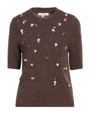 Dorothee Schumacher Embellished Alpaca Wool Blend Sweater