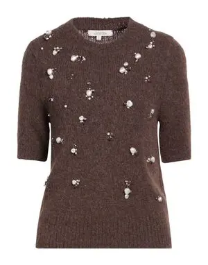Dorothee Schumacher Embellished Alpaca Wool Blend Sweater