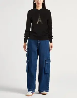 Karl Lagerfeld Cotton Sweatshirt - Black
