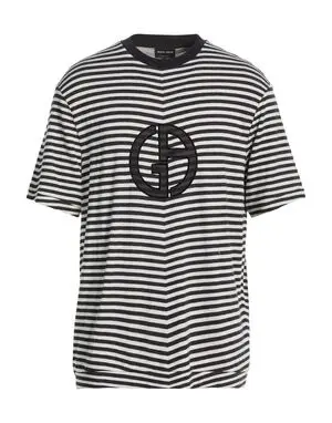 Giorgio Armani T-shirt Size Viscose, Elastane - Blue