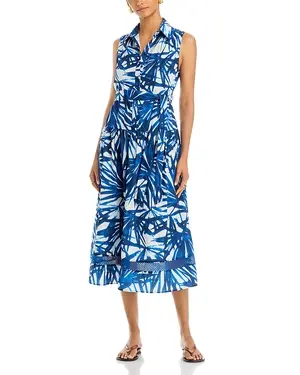 Area Stars Round Neck Day Dresses