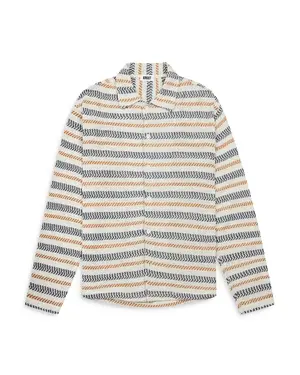 KROST Speckled Stripe Knit Shirt
