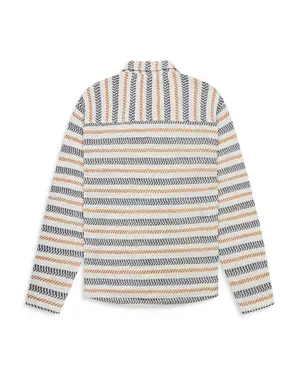 KROST Speckled Stripe Knit Shirt