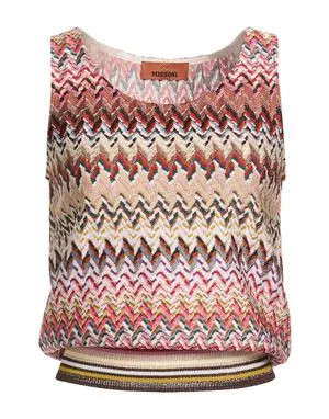 Missoni Crochet-knit Viscose, Metal Fiber, And Polyamide Top