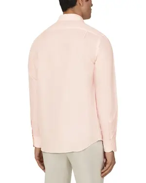 Boggi Milano Linen Shirt - Pink