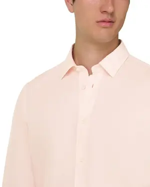 Boggi Milano Linen Shirt - Pink