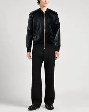 TAKESHY KUROSAWA Viscose Bomber Jacket With Snakeskin Print