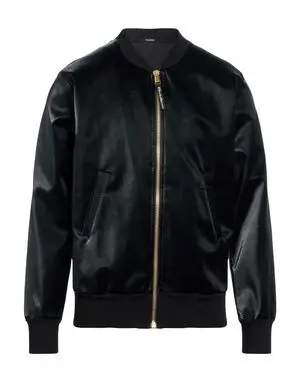 TAKESHY KUROSAWA Viscose Bomber Jacket With Snakeskin Print