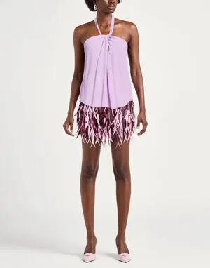 Patrizia Pepe Halterneck Top - Purple