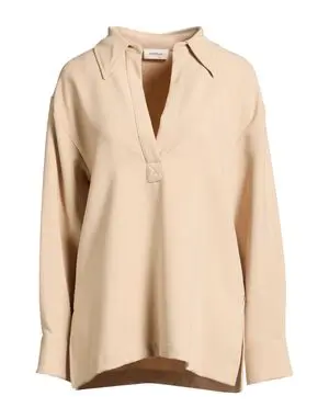 OTTOD'AME Long Sleeve Crepe Top
