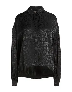 Just Cavalli Viscose Jacquard Long Sleeve Shirt