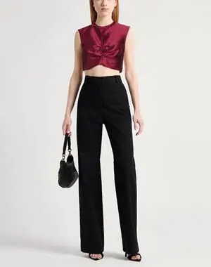 Sandro Sleeveless Satin Top