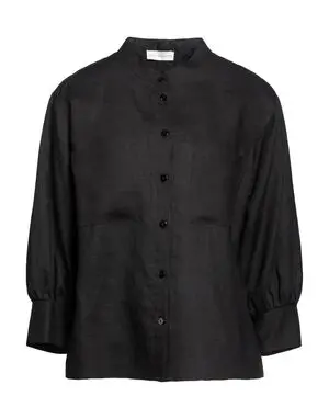 MARIA BELLENTANI Linen & Rayon Blend Shirt