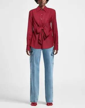 OTTOD'AME Virgin Wool Blend Glen Plaid Shirt