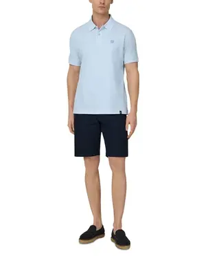 Boggi Milano Oxford Cotton Pique Polo Shirt