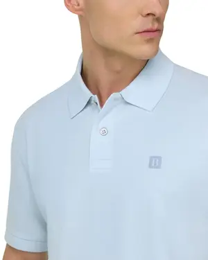 Boggi Milano Oxford Cotton Pique Polo Shirt