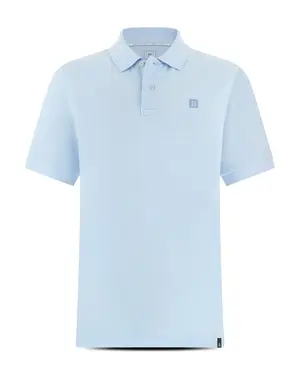 Boggi Milano Oxford Cotton Pique Polo Shirt