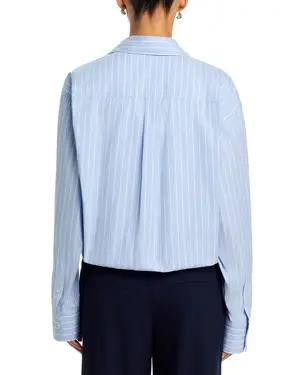 Alexander Wang Gathered Shirt - Light Blue