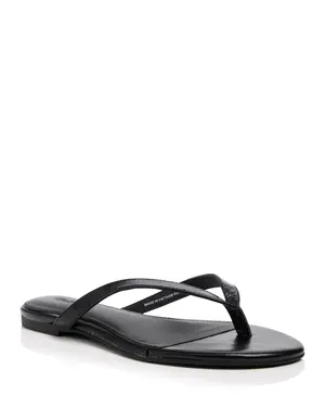 Madewell Ivanna Thong Sandals - True Black