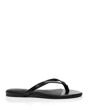 Madewell Ivanna Thong Sandals - True Black