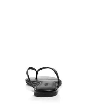 Madewell Ivanna Thong Sandals - True Black