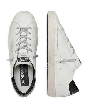 GOLDEN GOOSE Super Star Sneakers - White/black