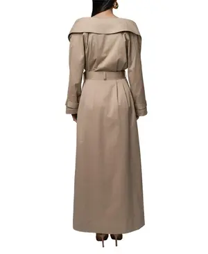 JLUXLABEL Soft Authority Trench Coat