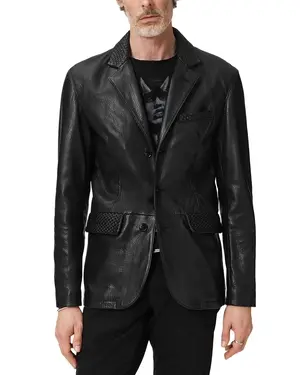 John Varvatos Leather Dayton Jacket