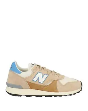 New Balance Ecru Brown Men's Sneakers