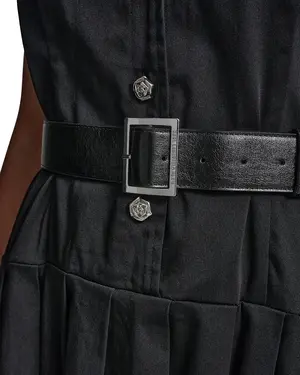 Karl Lagerfeld Paris Belted Midi Dress