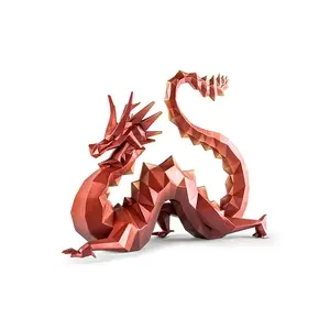 LLADRO Dragon Sculpture - Multi
