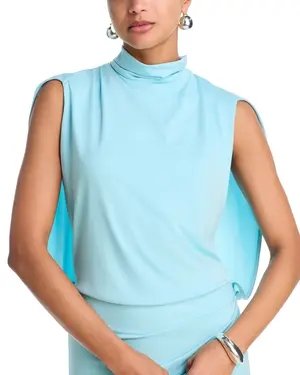 Simkhai Vale Draped Jersey Maxi Dress