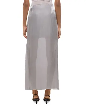 Helmut Lang Fluid Maxi Skirt