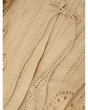 REISS Rhiannon Cut Out Lace Blouse