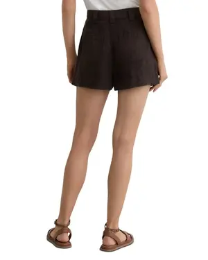 REISS Carmen Linen-blend Shorts